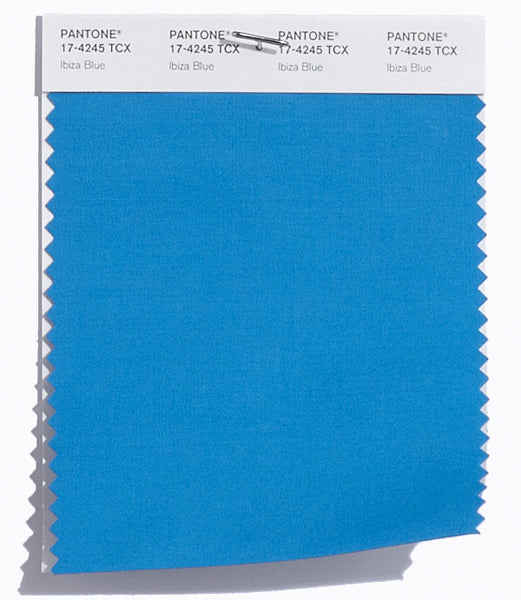 Pantone SMART Color Swatch Card 17-4245 TCX Ibiza Blue - Columbia Omni ...