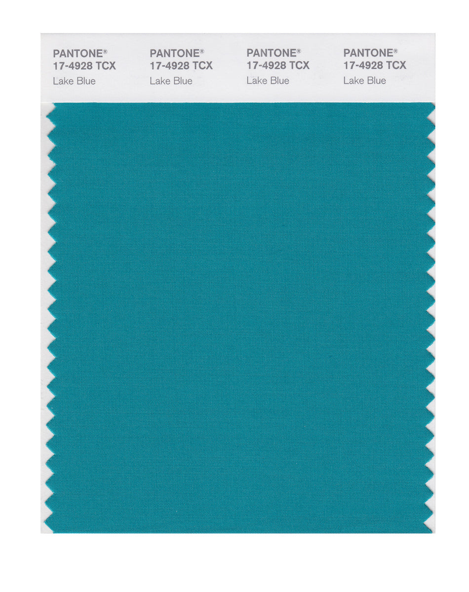Pantone SMART Color Swatch Card 17-4928 TCX Lake Blue - Columbia Omni ...