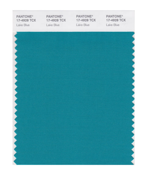 Pantone SMART Color Swatch Card 17-4928 TCX Lake Blue - Columbia Omni ...