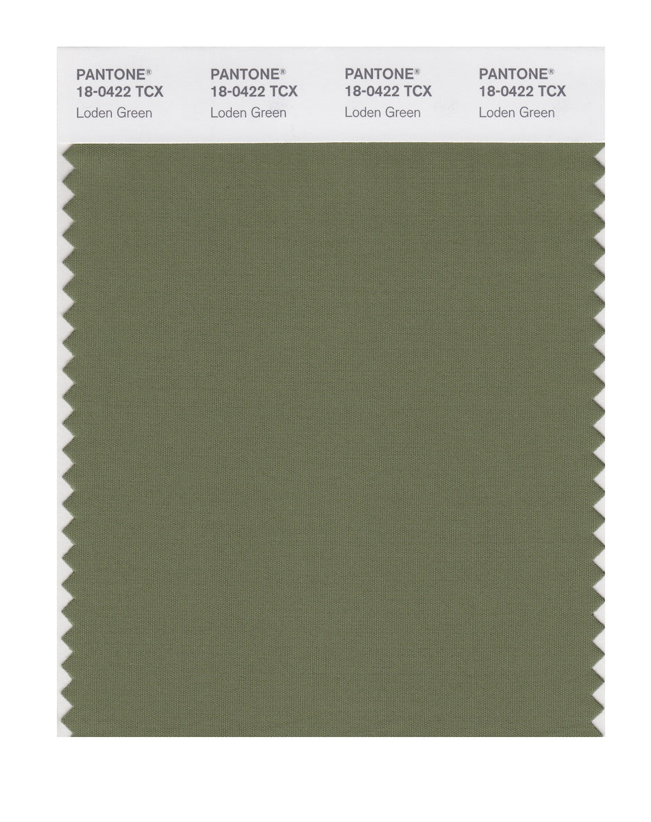 Pantone SMART Color Swatch Card 18-0422 TCX Loden Green - Columbia Omni ...