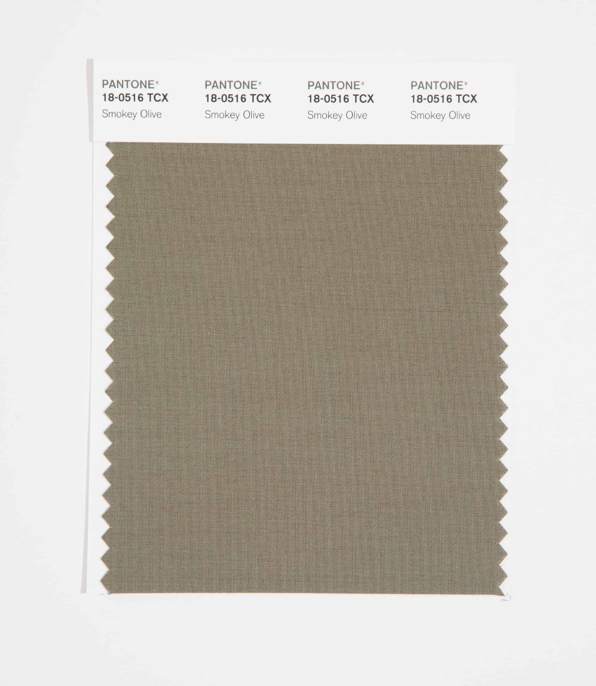 Pantone SMART Color Swatch Card 18-0516 TCX Smokey Olive - Columbia ...