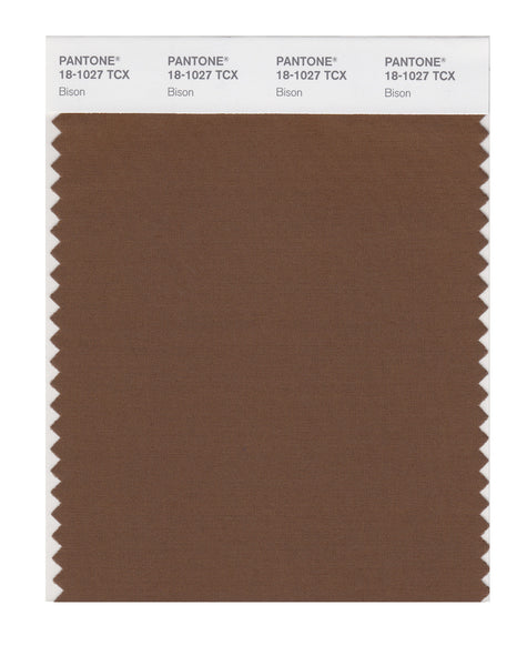 Pantone SMART Color Swatch Card 18-1027 TCX Bison - Columbia Omni Studio