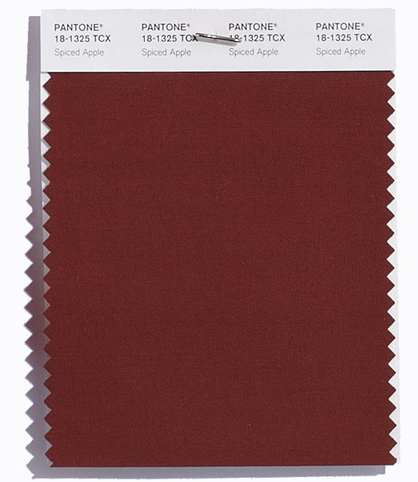Pantone SMART Color Swatch Card 18-1325 TCX Spiced Apple - Columbia ...
