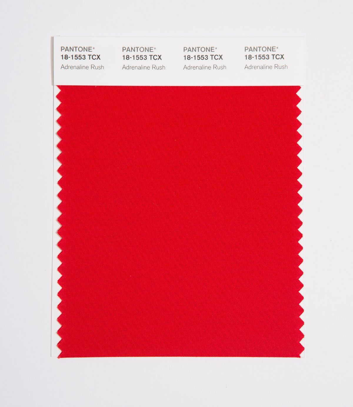 Pantone SMART Color Swatch Card 18-1553 TCX Adrenaline Rush - Columbia ...