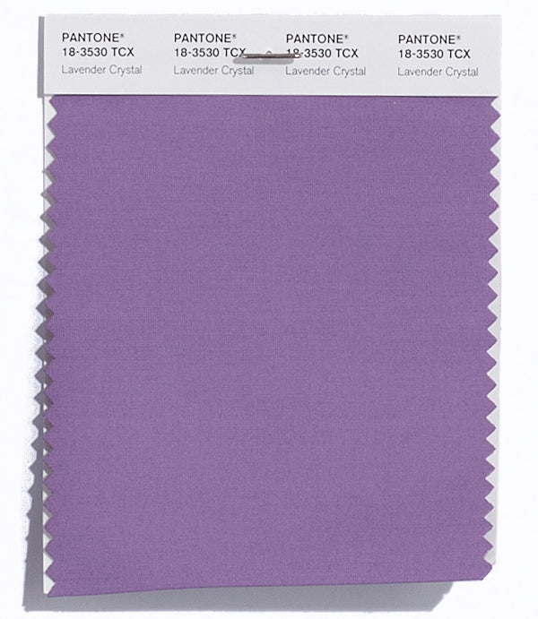 Pantone SMART Color Swatch Card 18-3530 TCX Lavender Crystal - Columbia ...