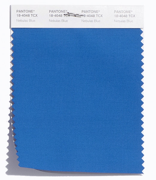 Pantone SMART Color Swatch Card 18-4048 TCX Nebulas Blue - Columbia ...