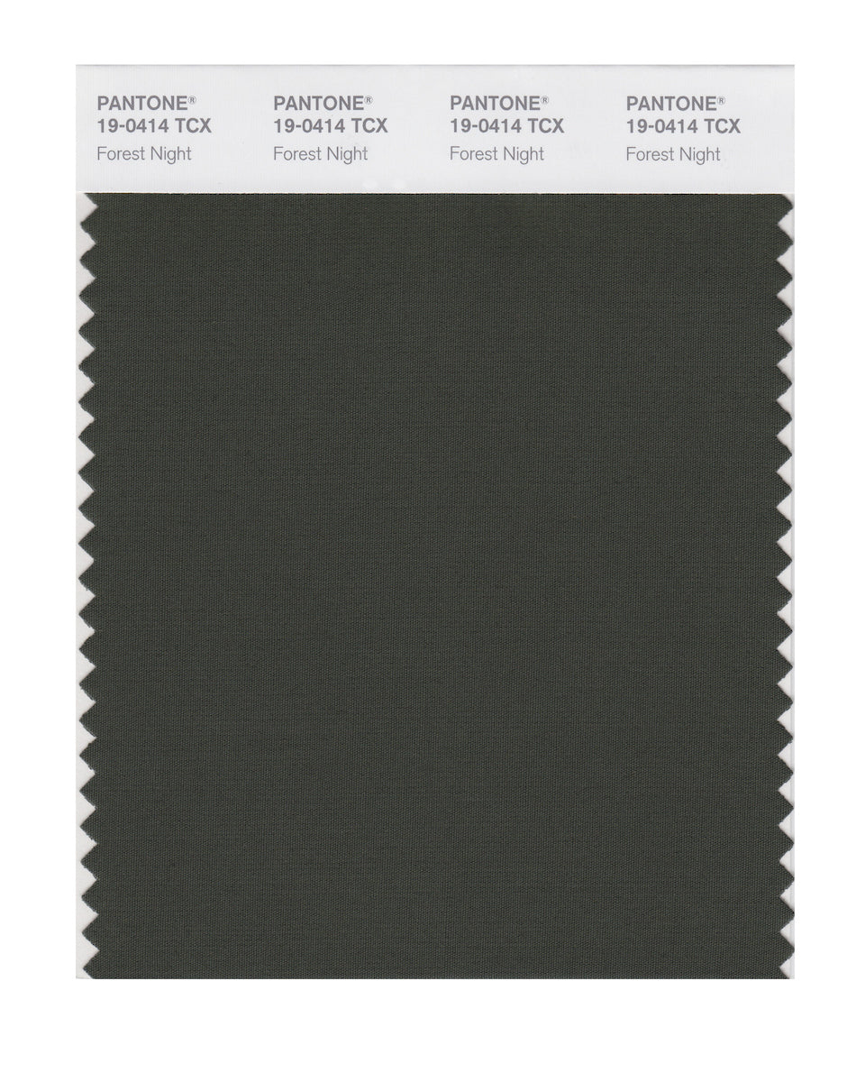 Pantone SMART Color Swatch Card 19-0414 TCX Forest Night - Columbia ...