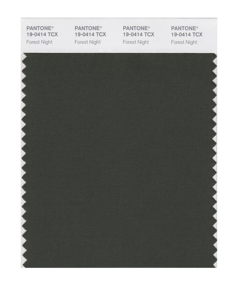 Pantone SMART Color Swatch Card 19-0414 TCX Forest Night - Columbia ...