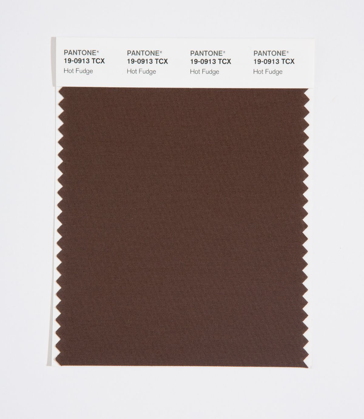Pantone SMART Color Swatch Card 19-0913 TCX Hot Fudge - Columbia Omni ...
