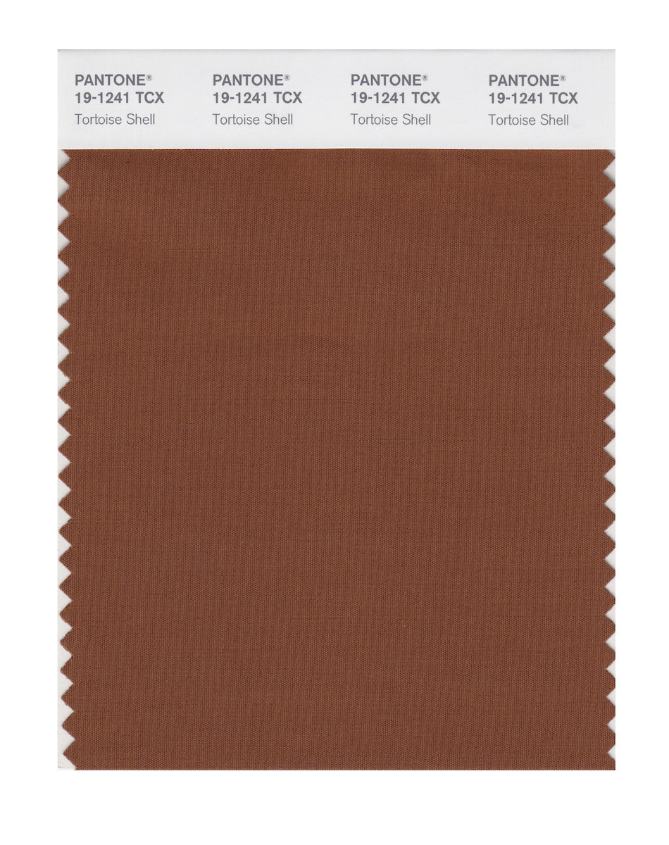 Pantone SMART Color Swatch Card 19-1241 TCX Tortoise Shell - Columbia ...