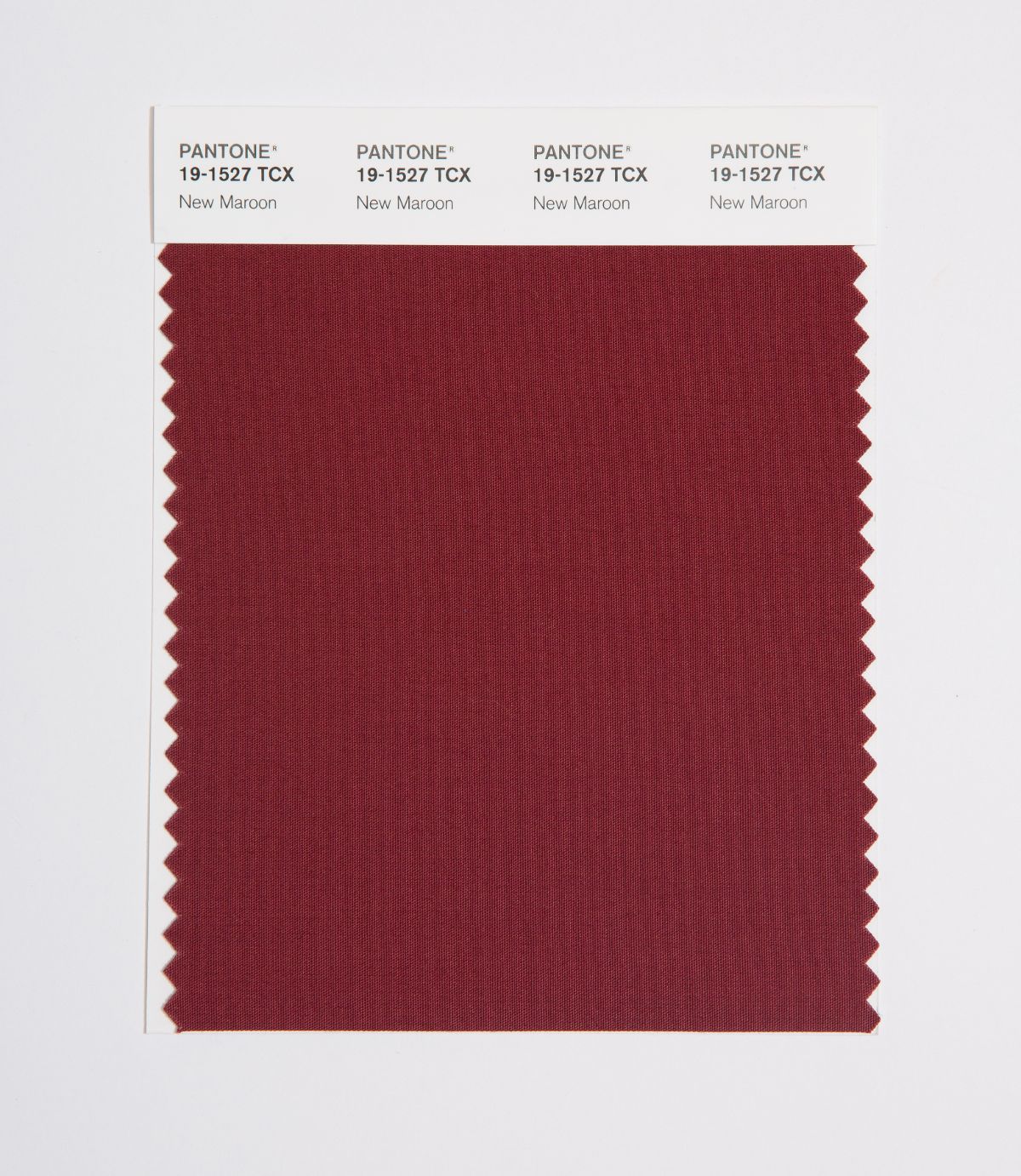 Pantone SMART Color Swatch Card 19-1527 TCX New Maroon - Columbia Omni ...