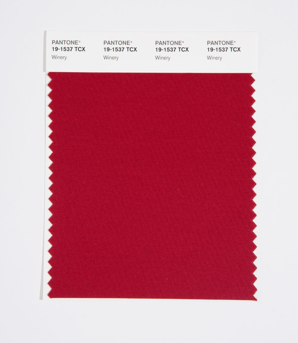 Pantone SMART Color Swatch Card 19-1537 TCX Winery - Columbia Omni Studio