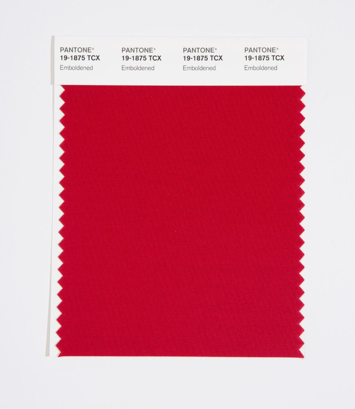 Pantone SMART Color Swatch Card 19-1875 TCX Emboldened - Columbia Omni ...