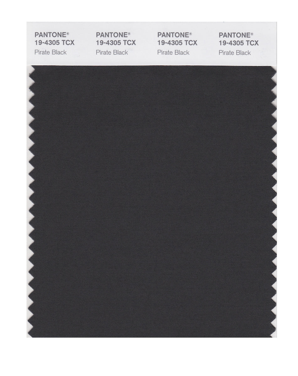 Pantone SMART Color Swatch Card 19-4305 TCX Pirate Black - Columbia ...