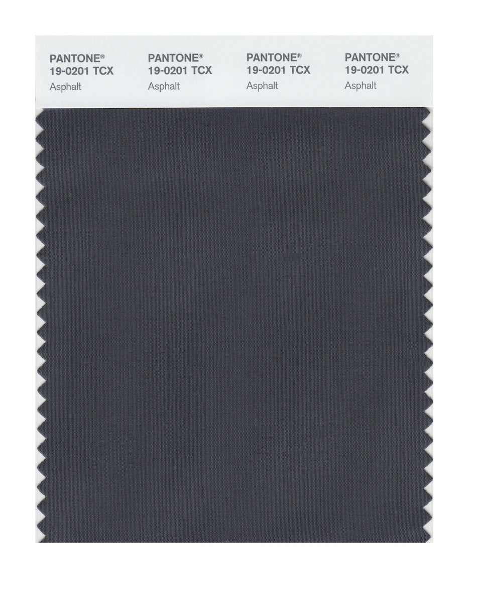 Pantone SMART Color Swatch Card 19-0201 TCX Asphalt - Columbia Omni Studio
