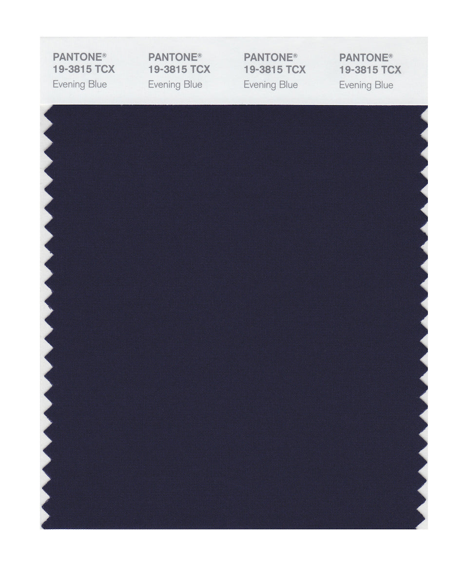 Pantone SMART Color Swatch Card 19-3815 TCX Evening Blue - Columbia ...