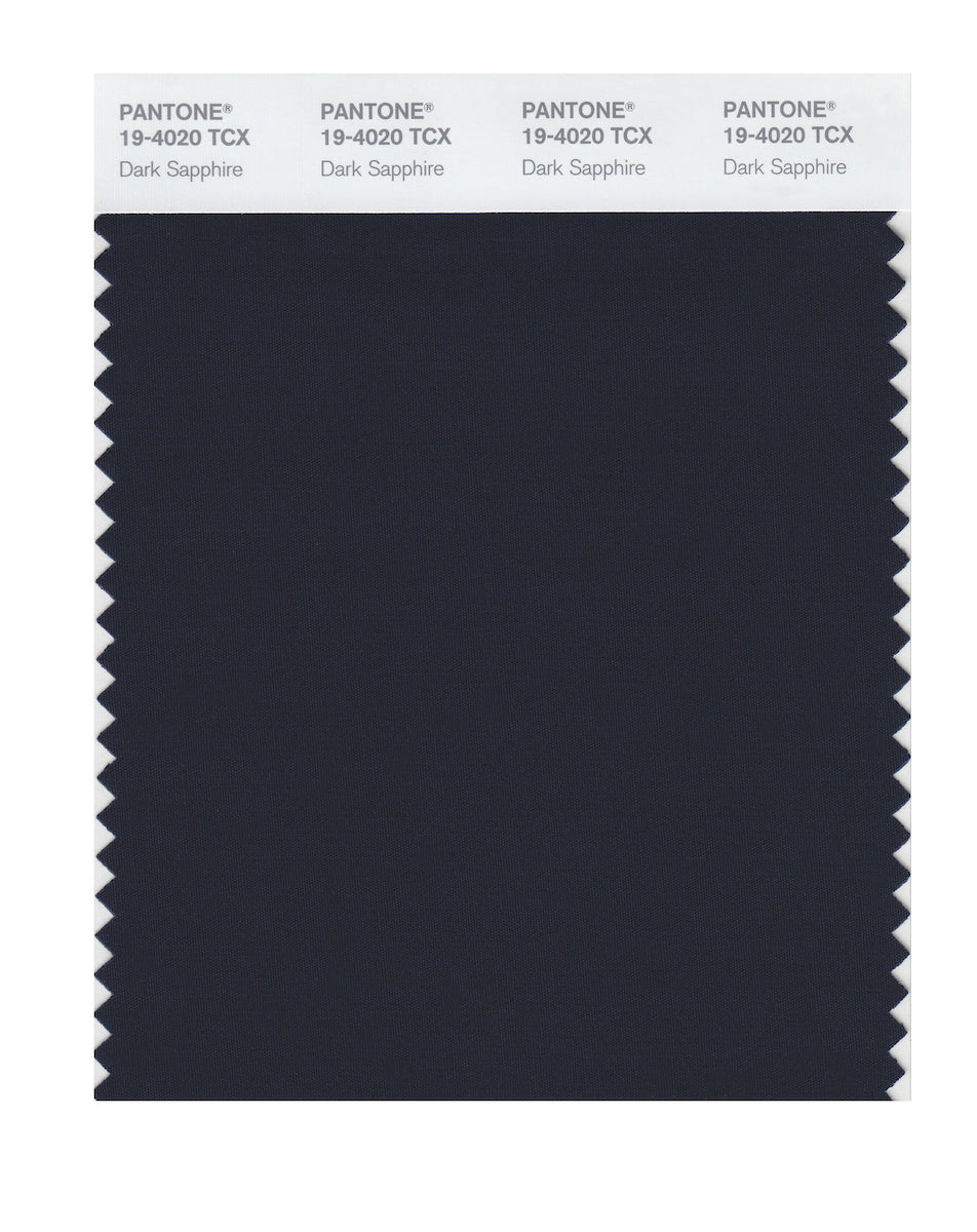 Pantone SMART Color Swatch Card 19-4020 TCX Dark Sapphire - Columbia ...