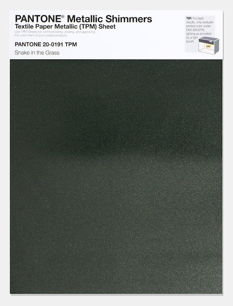 Metallic Shimmers Textile Paper Metallic [TPM] Sheet 20-0191 TPM Snake ...