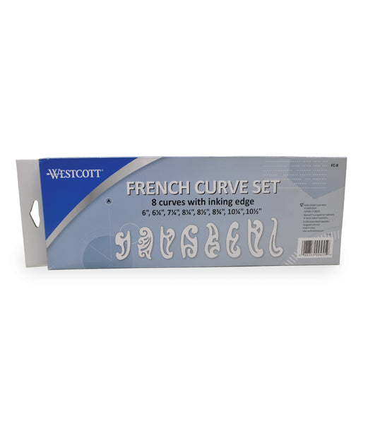 Westcott French Plastic Curve Set (Multiple) - Columbia Omni Studio