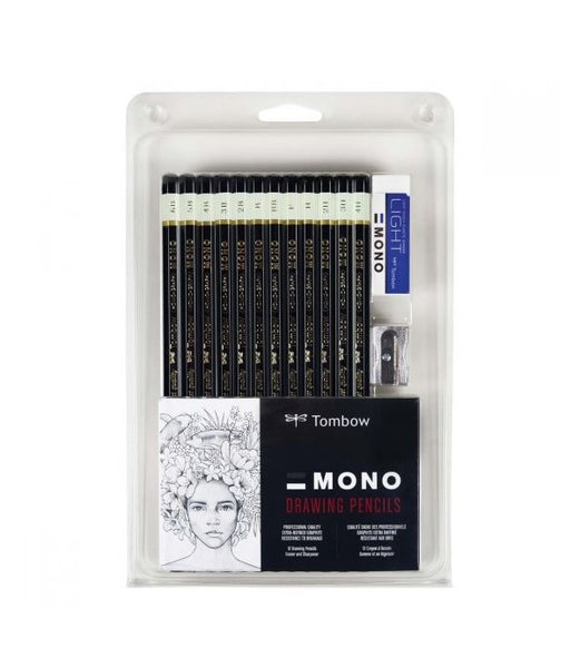 Tombow Mono Drawing Pencil Set, Professional 12-Piece - Columbia Omni ...